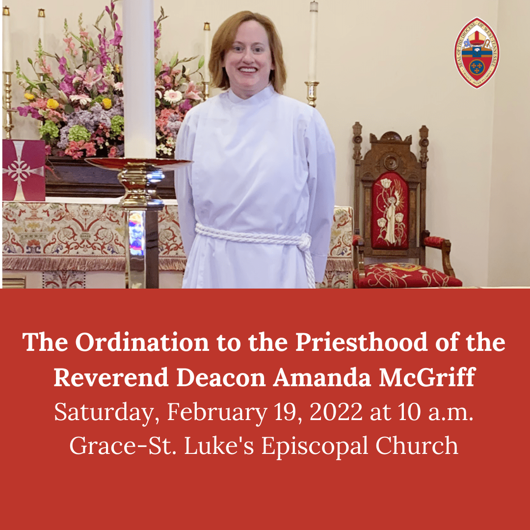 Ordination to the Priesthood - Episcopal Diocese of West Tennessee